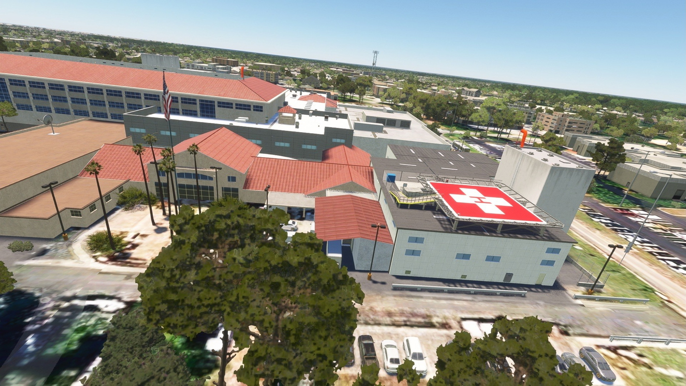 HCA Florida Fort Walton-Destin Hospital (FD45) のために Microsoft Flight ...