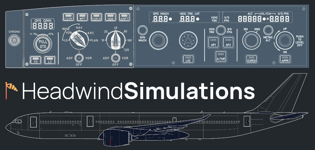 Headwind A330 | MiniCockpit MiniFCU+MiniEFIS | MobiFlight Profile 对于 ...