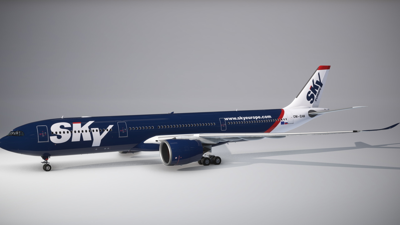 Headwind A339neo SkyEurope (OM-EAM) pour Microsoft Flight Simulator | MSFS
