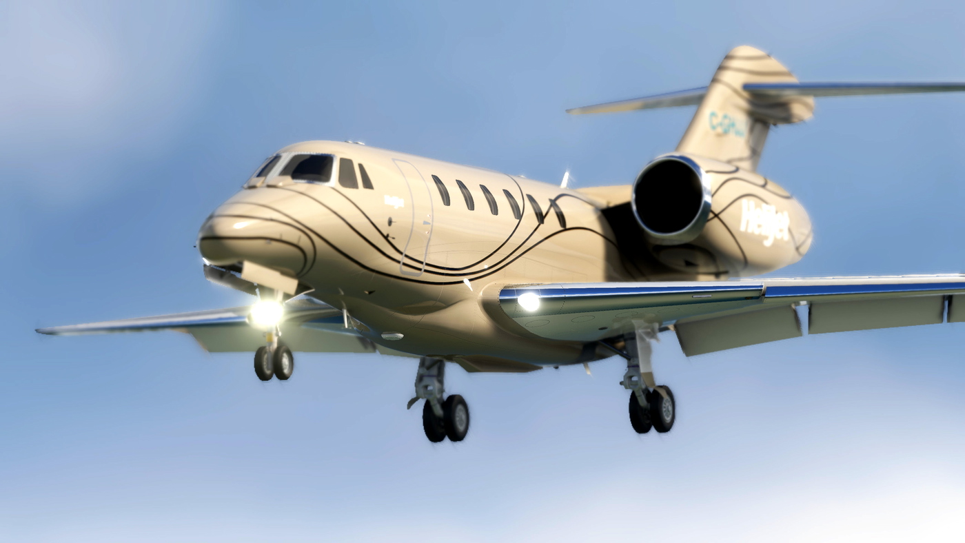HeliJet C-GHJJ for FlightFX Citation C750 + (Dynamic Registration) für ...