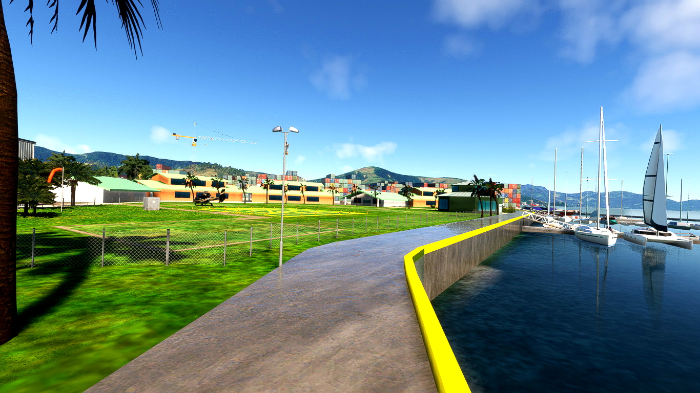 Helipad - Marina Verolme SDDW - Angra dos Reis RJ for Microsoft Flight ...