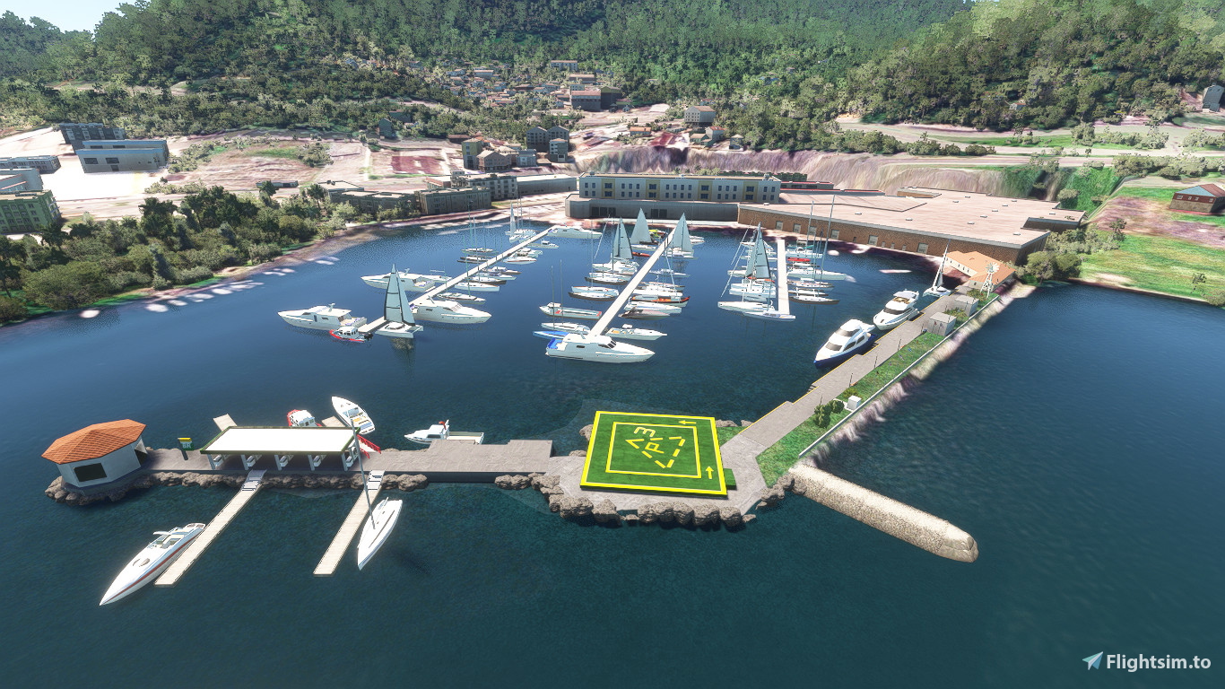 Helipad - Pirata's Mall - Angra dos Reis RJ - MSFS Add-on - Flightsim.to