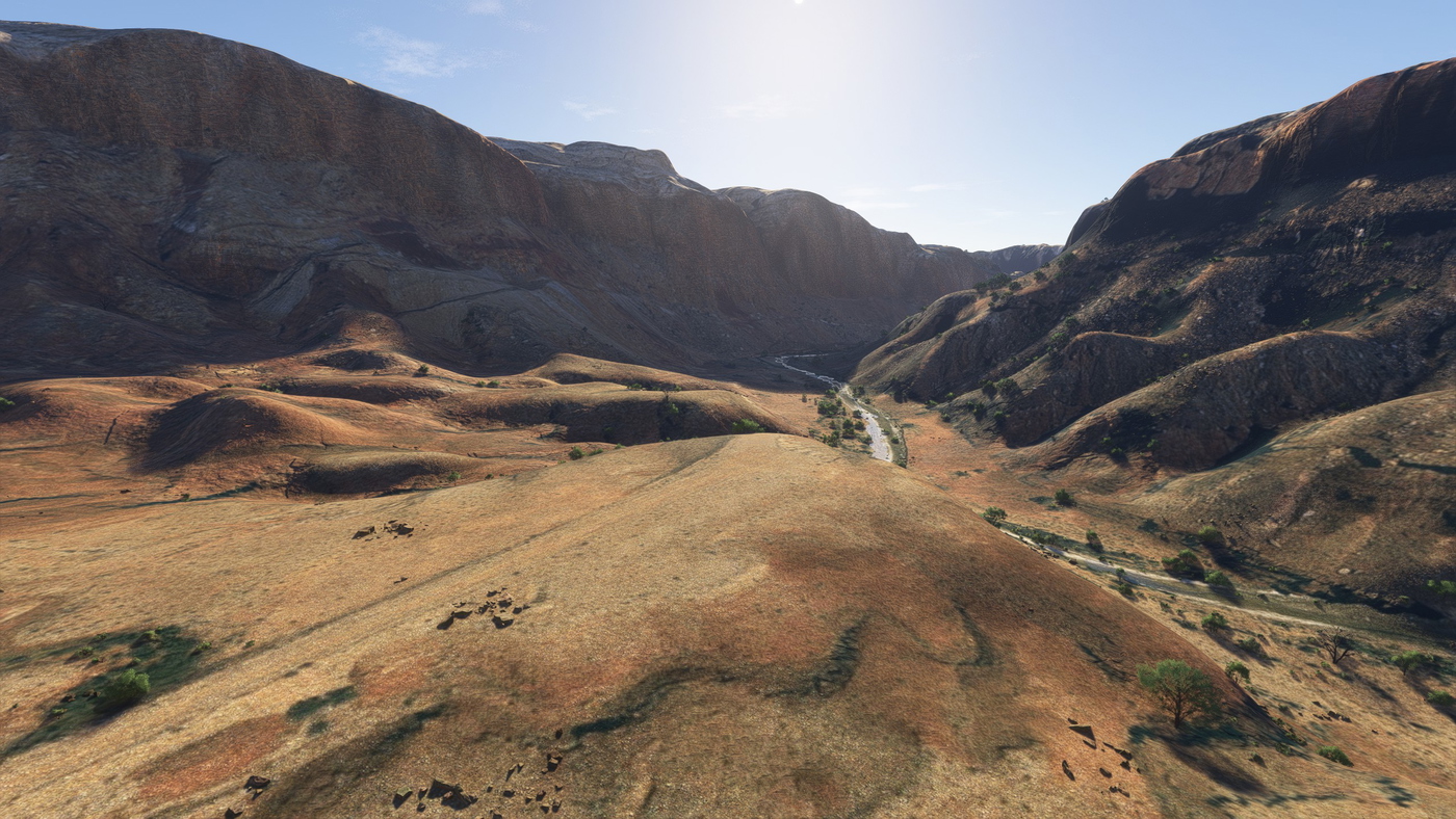 Hidden Splendor Airstrip, Utah per Microsoft Flight Simulator | MSFS