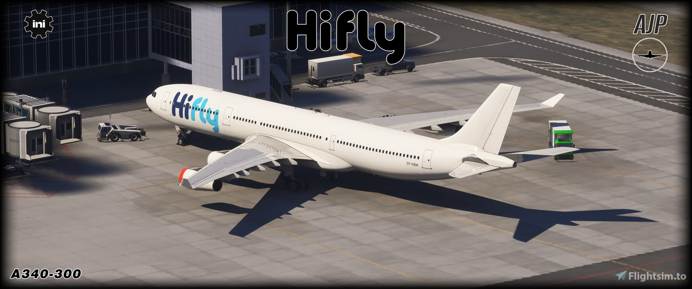 Hifly - Wetlease Fleetpack - Inibuilds A340-300 for Microsoft Flight ...