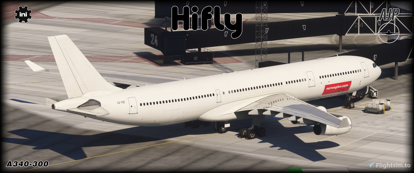 Hifly - Wetlease Fleetpack - Inibuilds A340-300 для Microsoft Flight ...