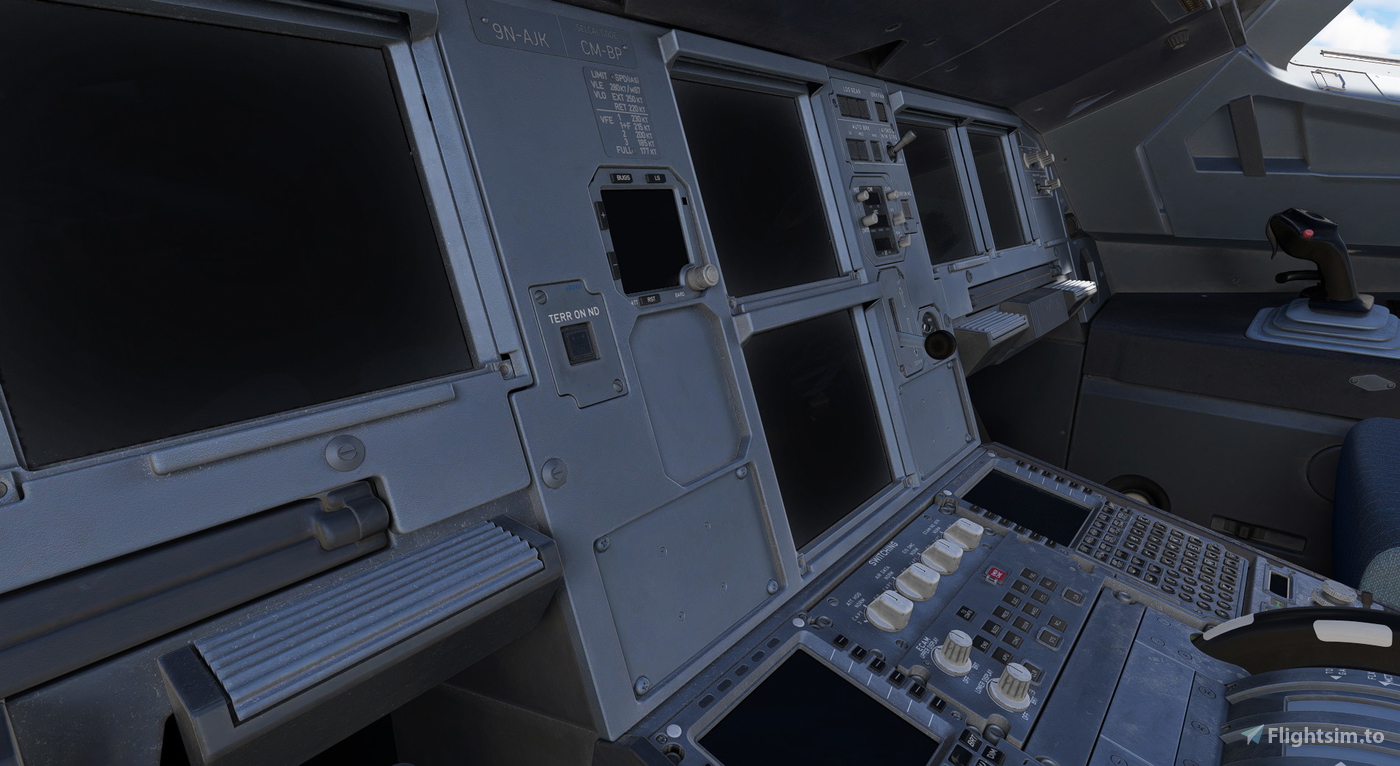 Himalaya Airlines A319 CFM SL [9N-AJK] | 8k & 4k | Cabin for Microsoft Flight Simulator | MSFS