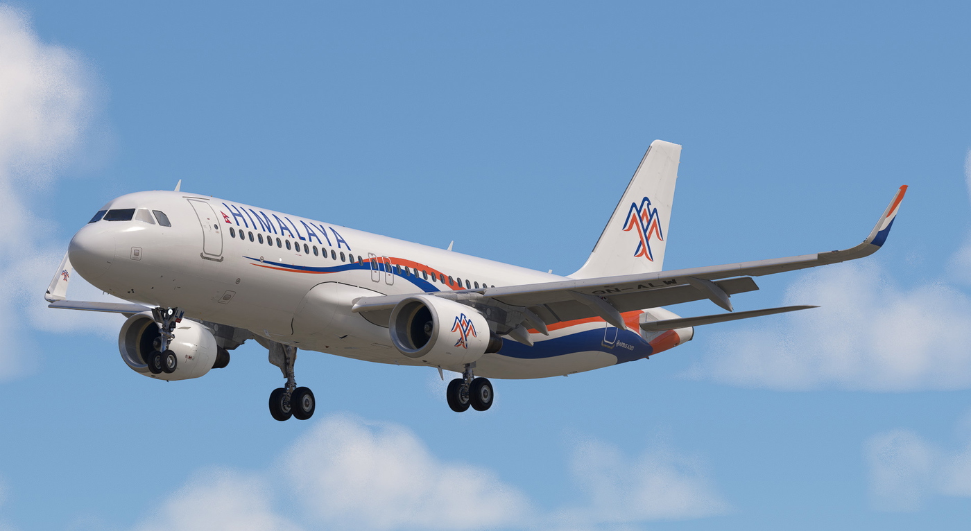 Himalaya Airlines A320 CFM SL | 8k & 4k | Fleet pack | Cabin のために ...