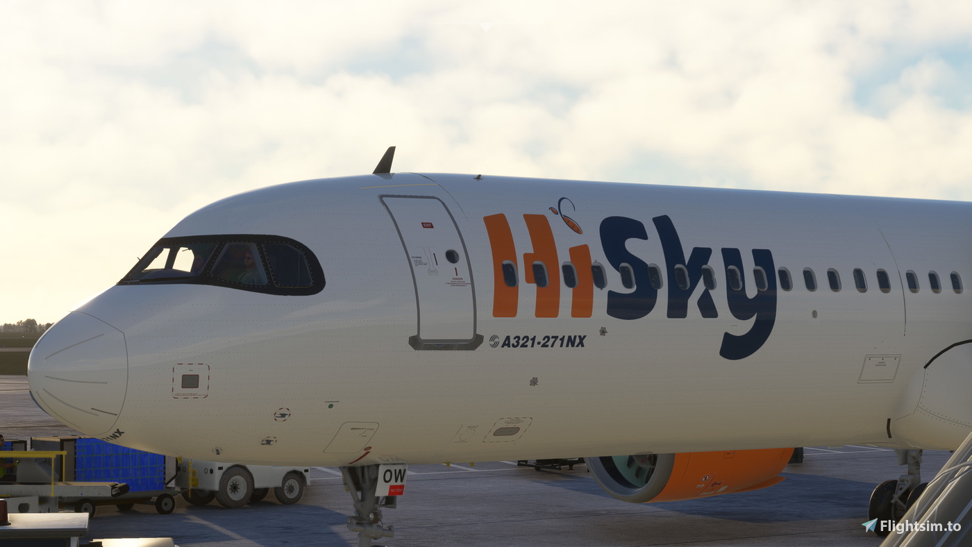 HiSky Europe LFVR A321neo LR|PW YR-WOW for Microsoft Flight Simulator ...