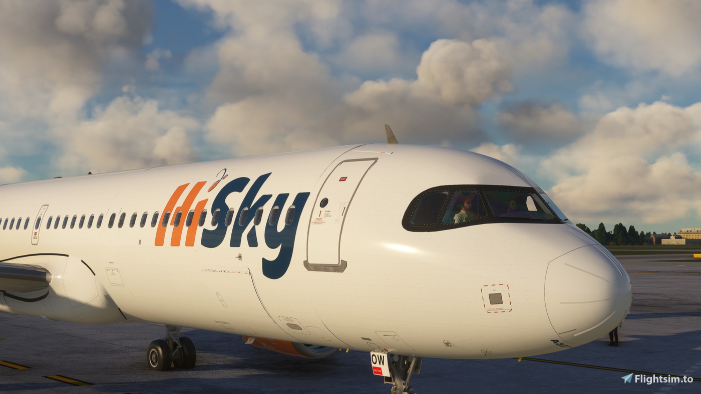 HiSky Europe LFVR A321neo LR|PW YR-WOW for Microsoft Flight Simulator ...