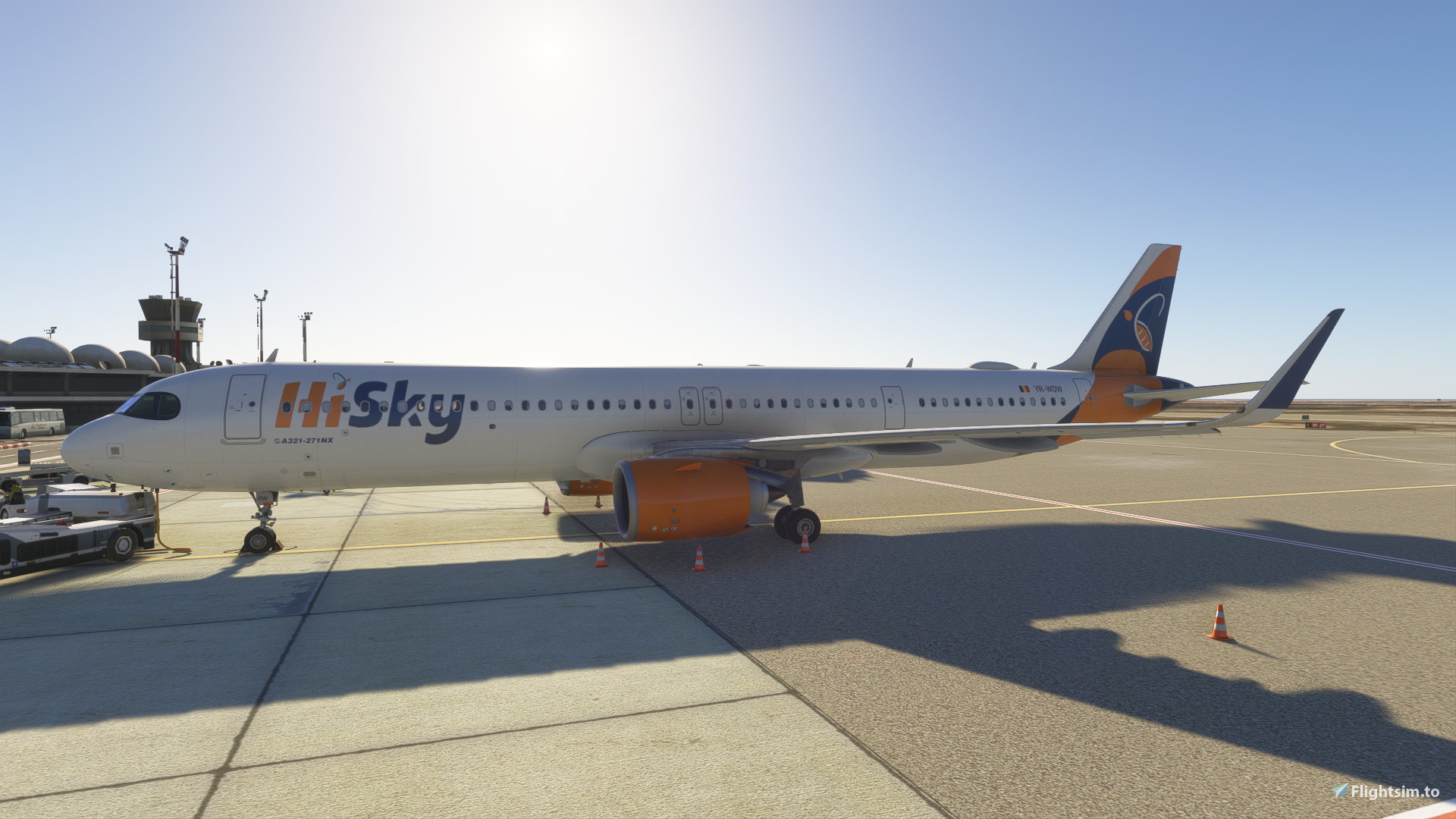 HiSky YR-WOW livery for Inibuilds A321NEO(LR) MSFS2024 (with cabin ...