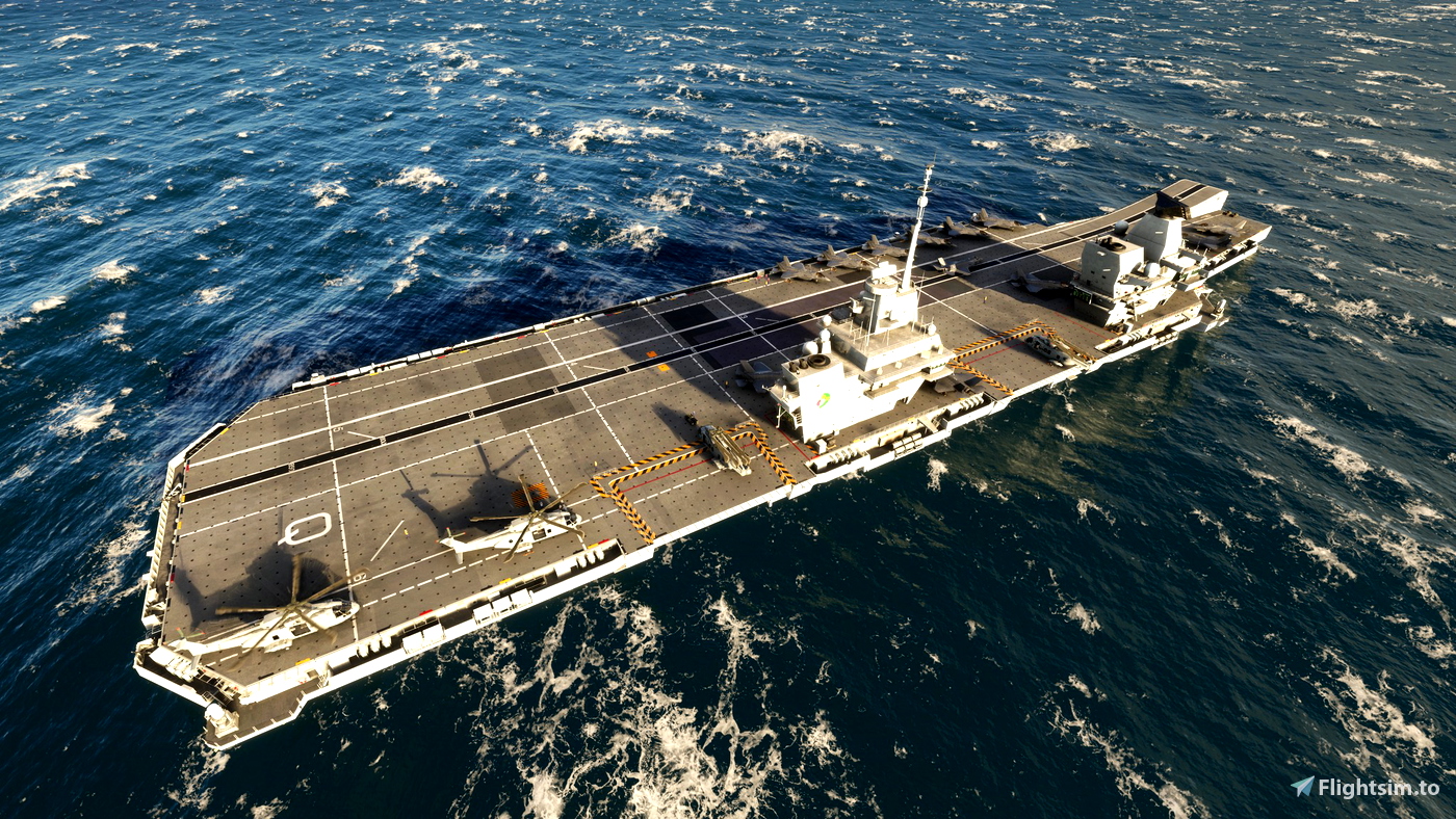 Threads - HMS Queen Elizabeth for Microsoft Flight Simulator | MSFS
