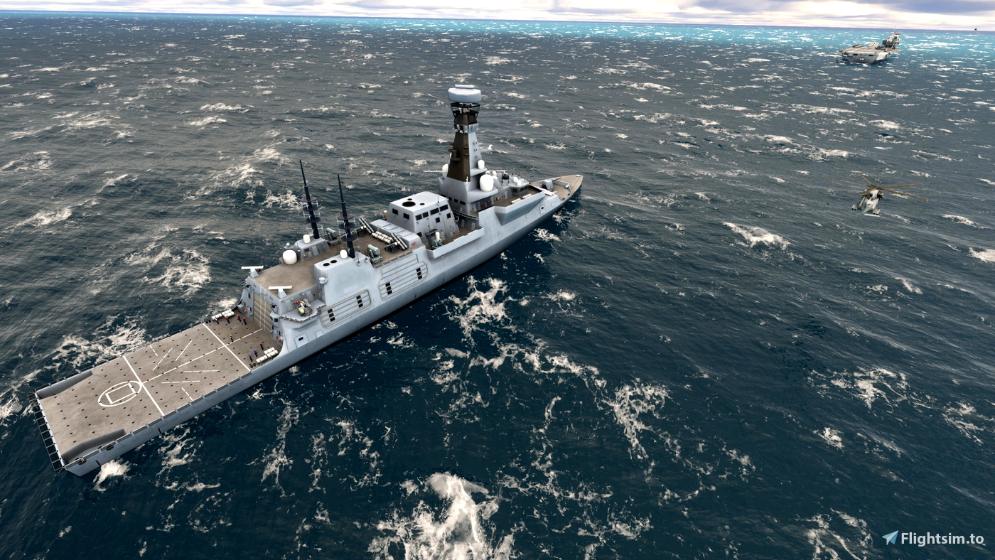 Threads - HMS Queen Elizabeth for Microsoft Flight Simulator | MSFS