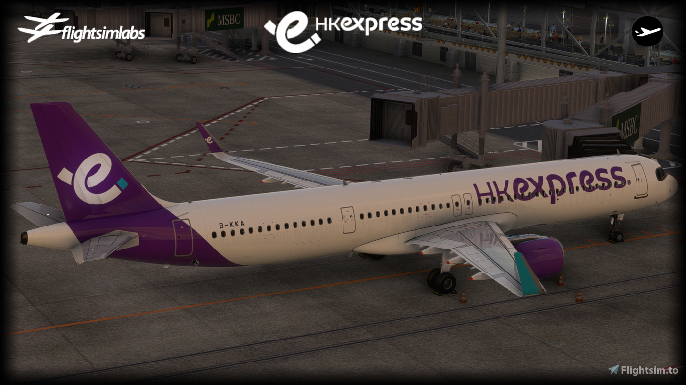 Hong Kong Express | FSLabs A321neo のために Microsoft Flight Simulator | MSFS