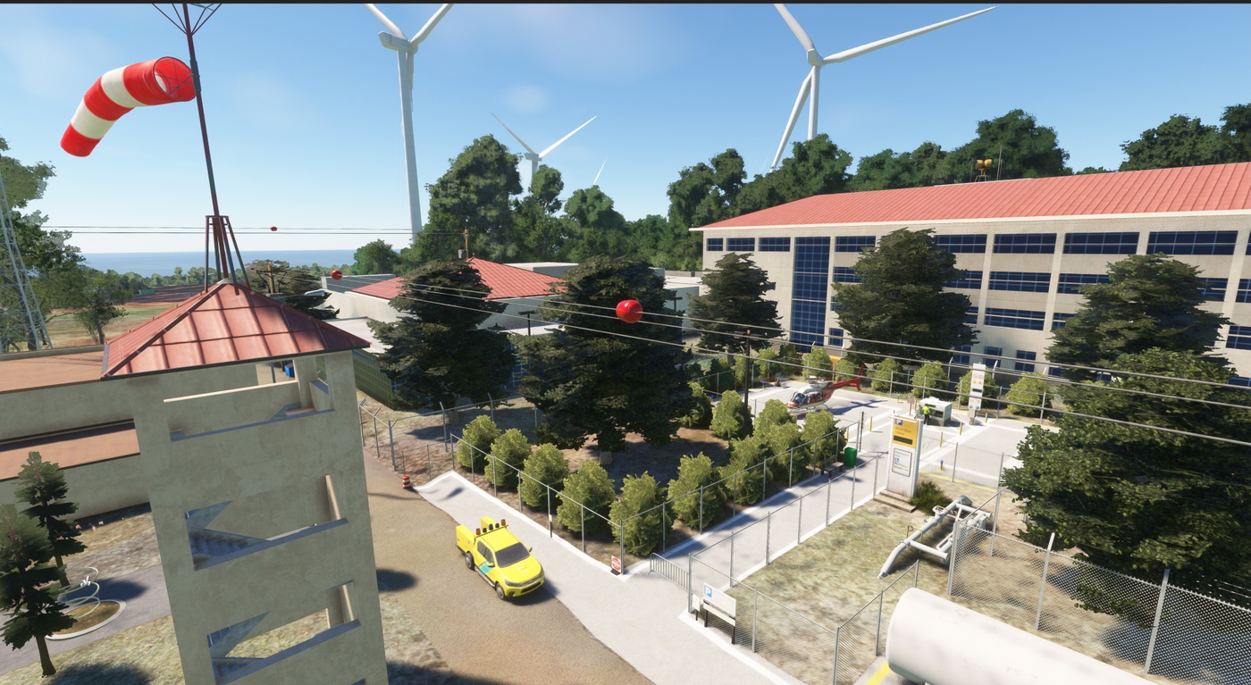 Honolulu Tour Helistops - Wind Farm for Microsoft Flight Simulator | MSFS