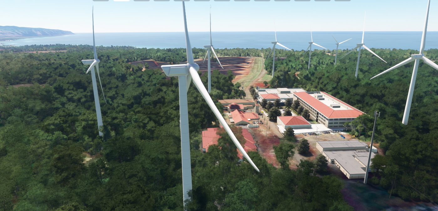 Honolulu Tour Helistops - Wind Farm for Microsoft Flight Simulator | MSFS