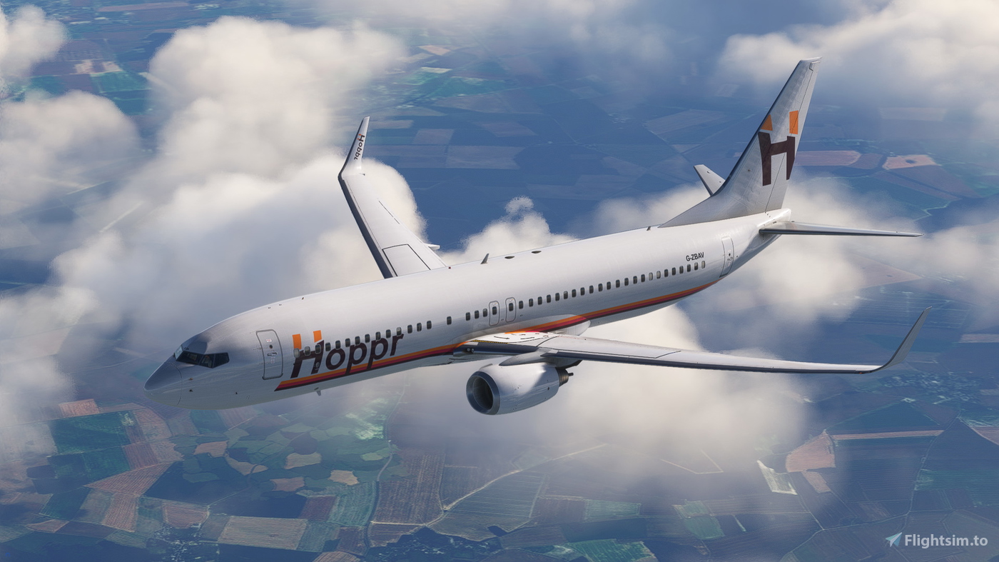 Hoppr PMDG Boeing 737-800 Livery Pack para Microsoft Flight Simulator | MSFS