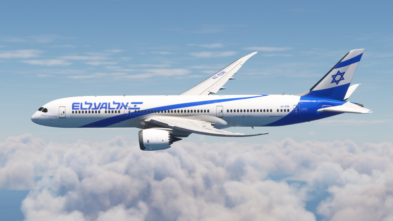 Horizon Sim Boeing B787-9 EL AL New | 4K für Microsoft Flight Simulator ...