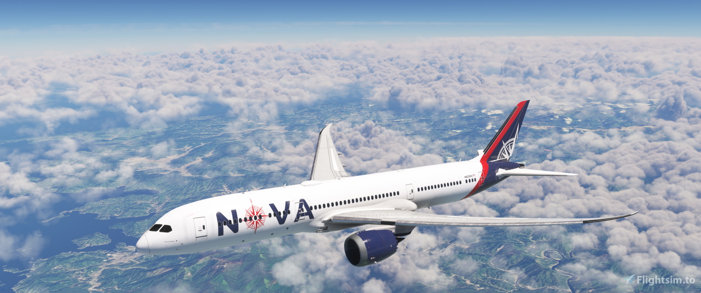 Horizonsim B787-9 Nova Airlines Fleet for Microsoft Flight Simulator | MSFS
