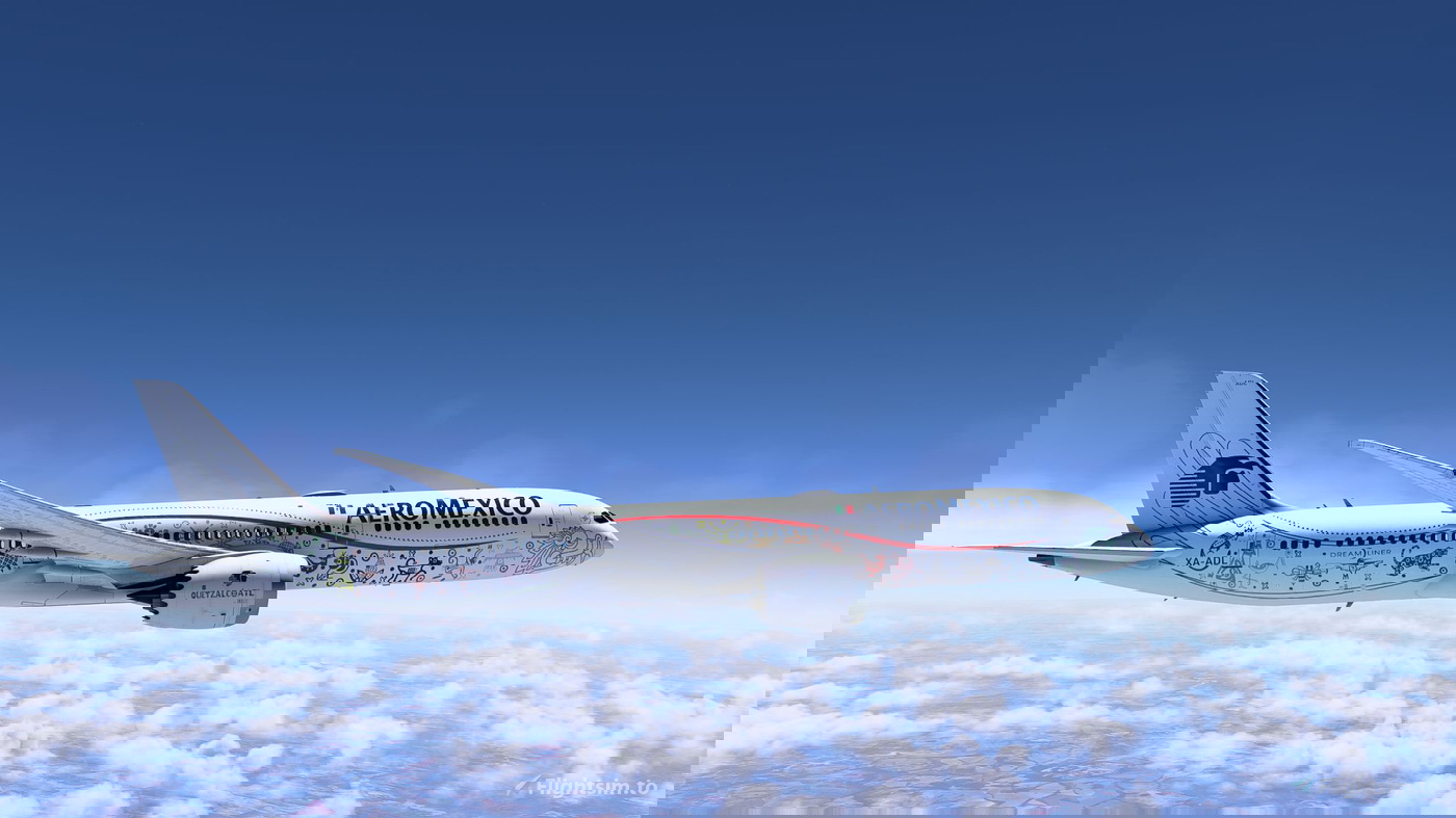 HorizonSim Boeing 787-9 AeroMexico XA-ADL for Microsoft Flight ...