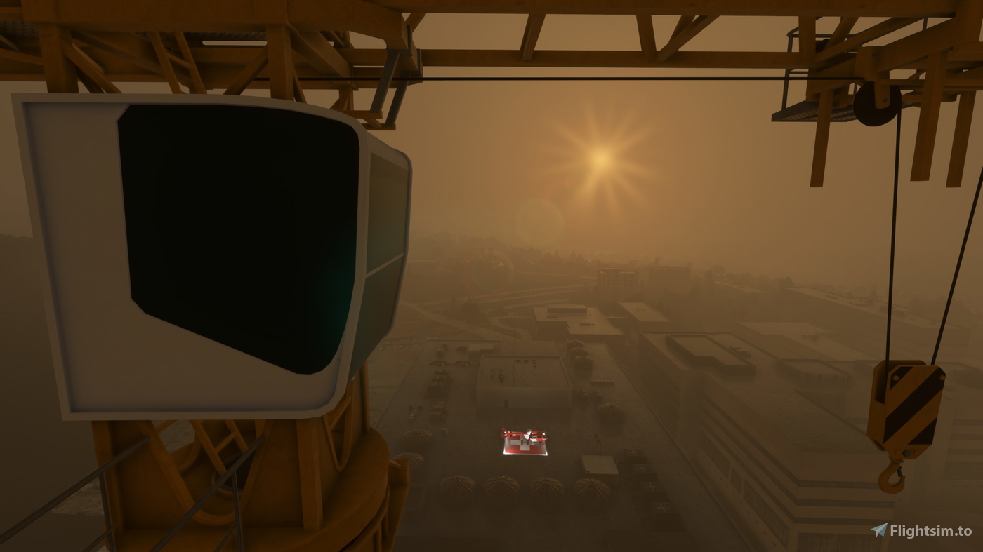 Helipad Hospital Solothurn (LSH10) for Microsoft Flight Simulator | MSFS