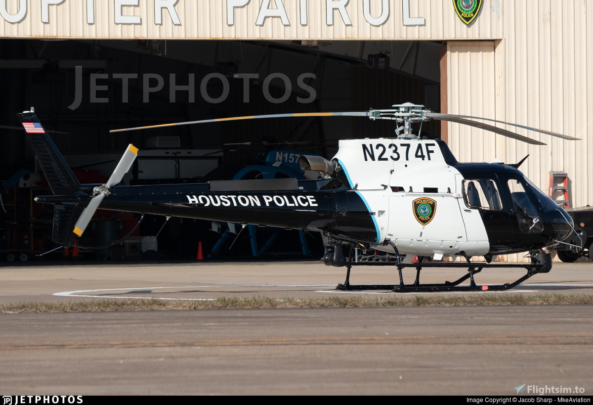 Houston PD 'N2374F' - Cowan Sim H125 for Microsoft Flight Simulator | MSFS