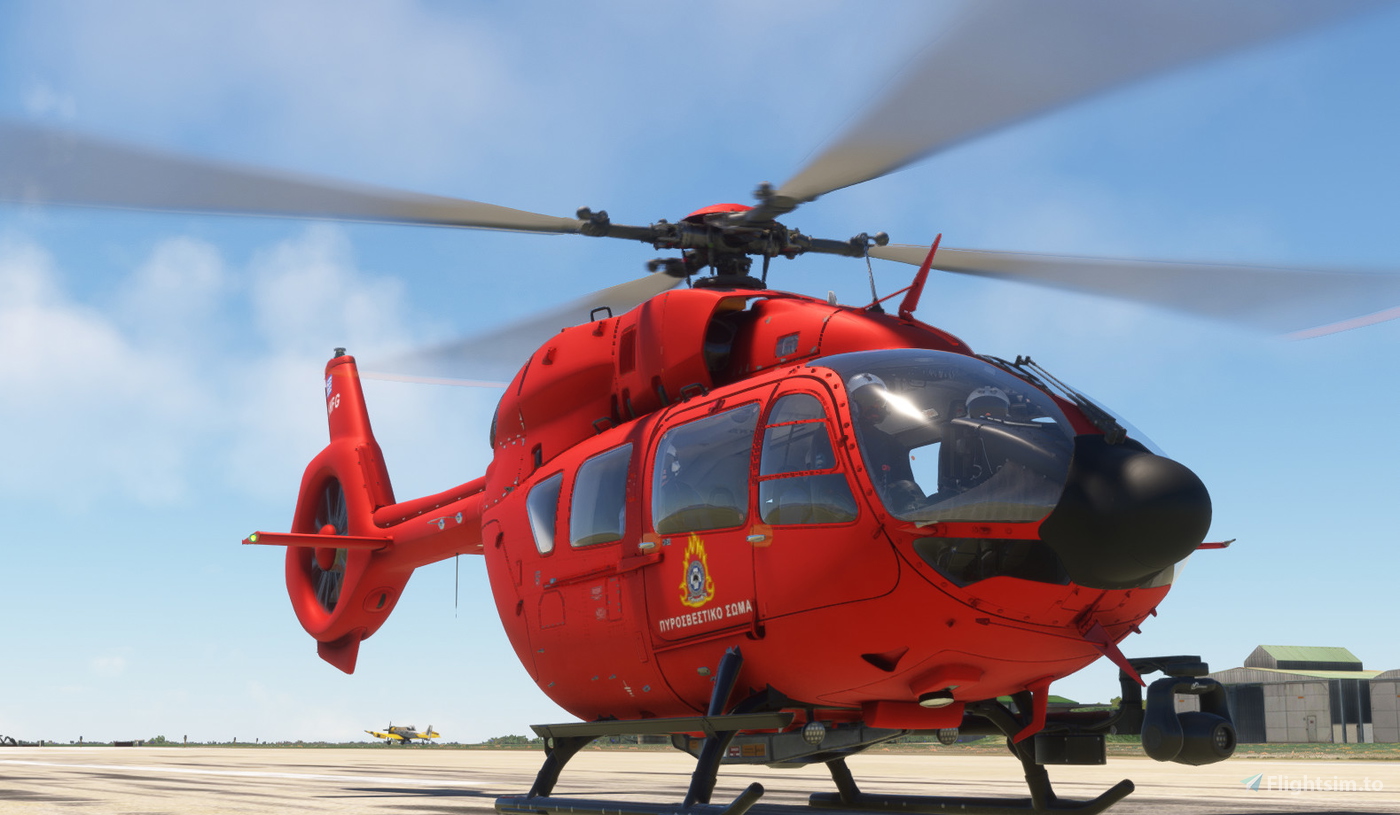 HPG Airbus H145 AP - Hellenic Fire Service (Fictional) per Microsoft ...