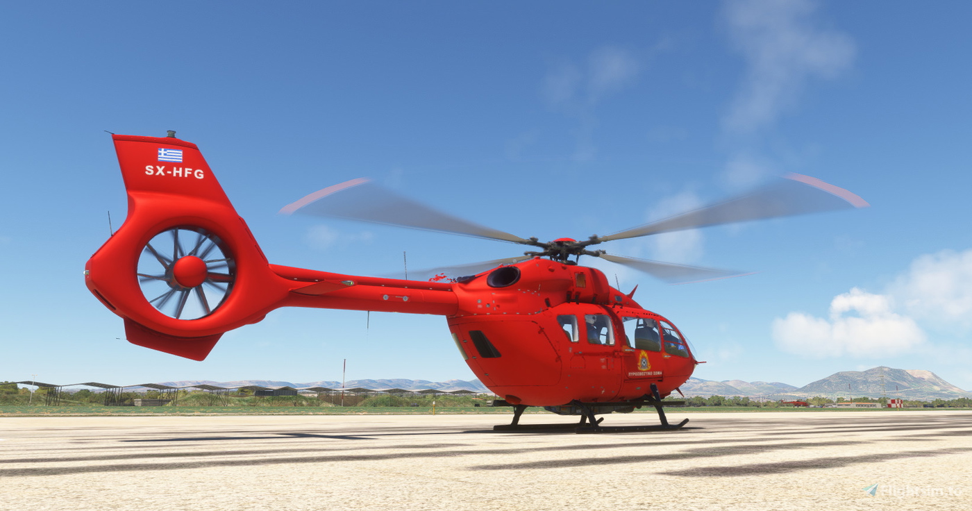HPG Airbus H145 AP - Hellenic Fire Service (Fictional) per Microsoft ...