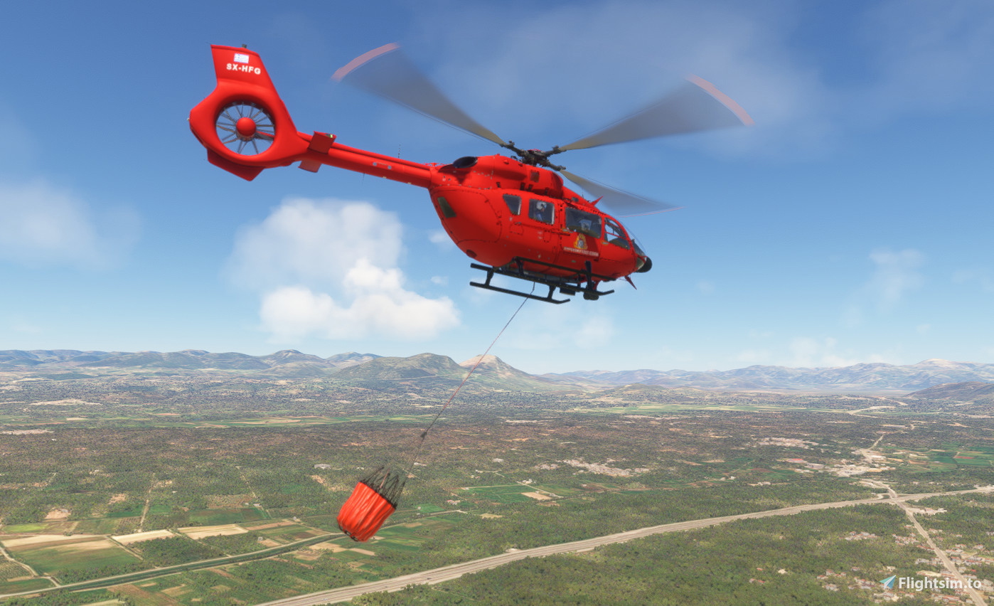 HPG Airbus H145 AP - Hellenic Fire Service (Fictional) för Microsoft ...
