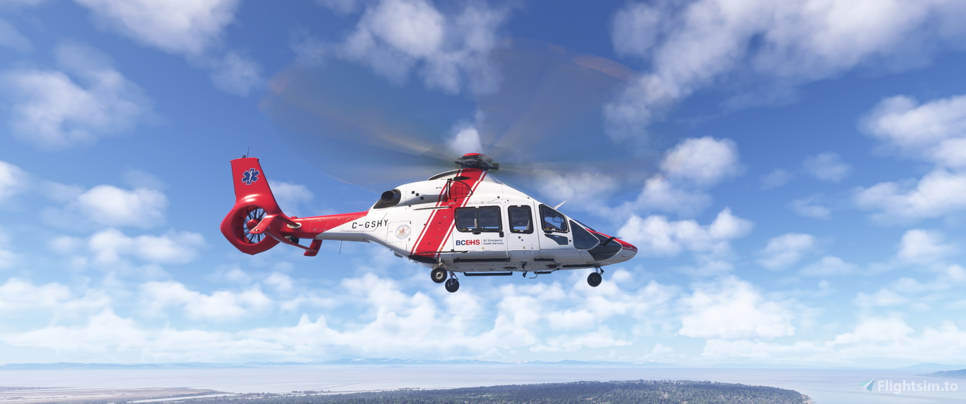 HPG Airbus H160 | Ascent Helicopters BCEHS 对于 Microsoft Flight ...