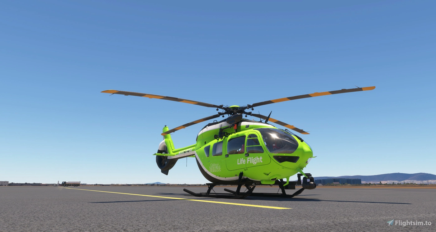 HPG H145 - H454MH - Hermann Memorial Life flight for Microsoft Flight ...