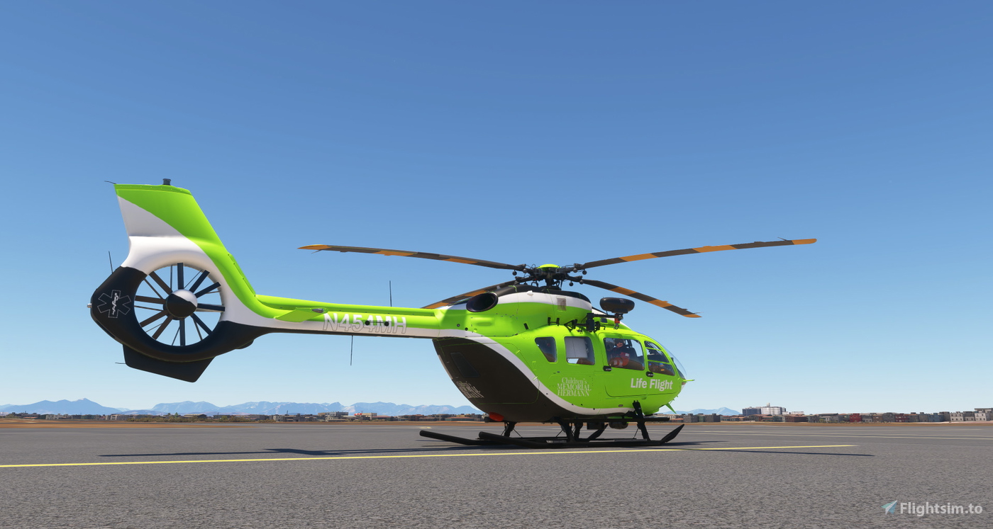 HPG H145 - H454MH - Hermann Memorial Life flight for Microsoft Flight ...