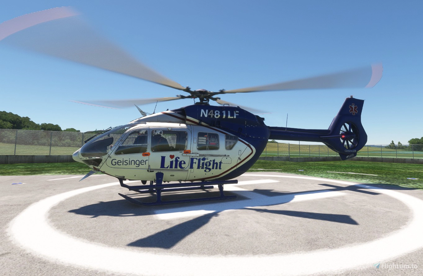 HPG H145 HEMS Geisinger LifeFlight Livery para Microsoft Flight ...