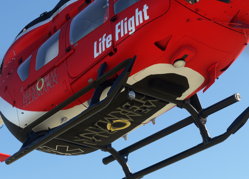 HPG H145 HEMS Hermann Memorial Lifeflight Livery for Microsoft Flight ...