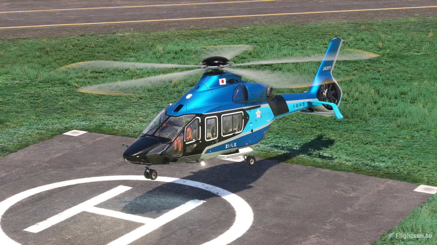 HPG H160 | Osaka Prefectural Police | JA30PD / F-WWOD のために Microsoft ...