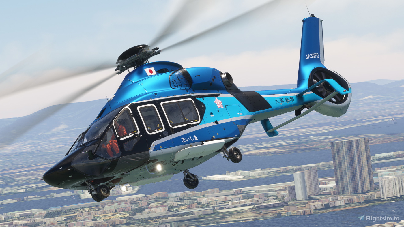 HPG H160 | Osaka Prefectural Police | JA30PD / F-WWOD for Microsoft ...