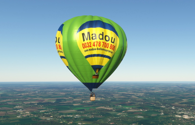 HPG Hot Air Balloon Liveries for Microsoft Flight Simulator | MSFS