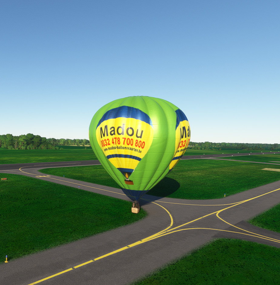 HPG Hot Air Balloon Livery "Madou Ballonvaarten" OO-BIM 2 | V1.0 for ...