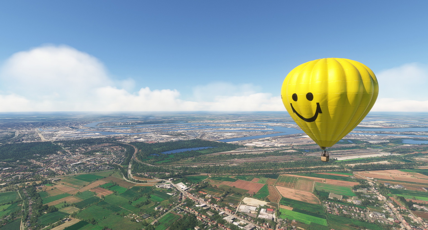 HPG Hot Air Balloon Livery Smiley OO-BDJ | V1.0 for Microsoft Flight ...