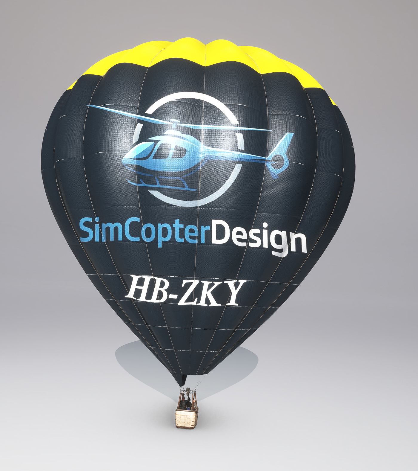 hpg-hotair-balloon-HB-ZKY for Microsoft Flight Simulator | MSFS