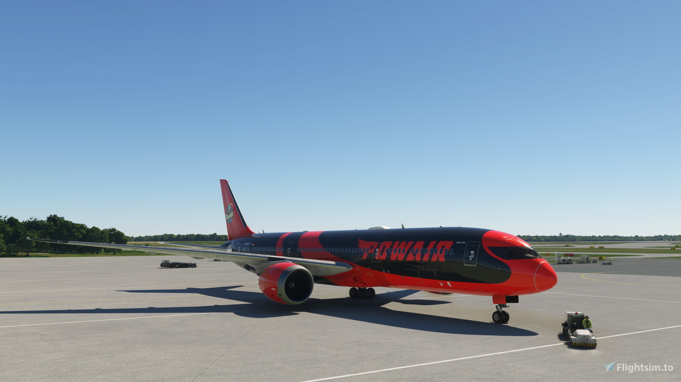 [HS 787-9] Powair VA Livery - RR + GE for Microsoft Flight Simulator | MSFS