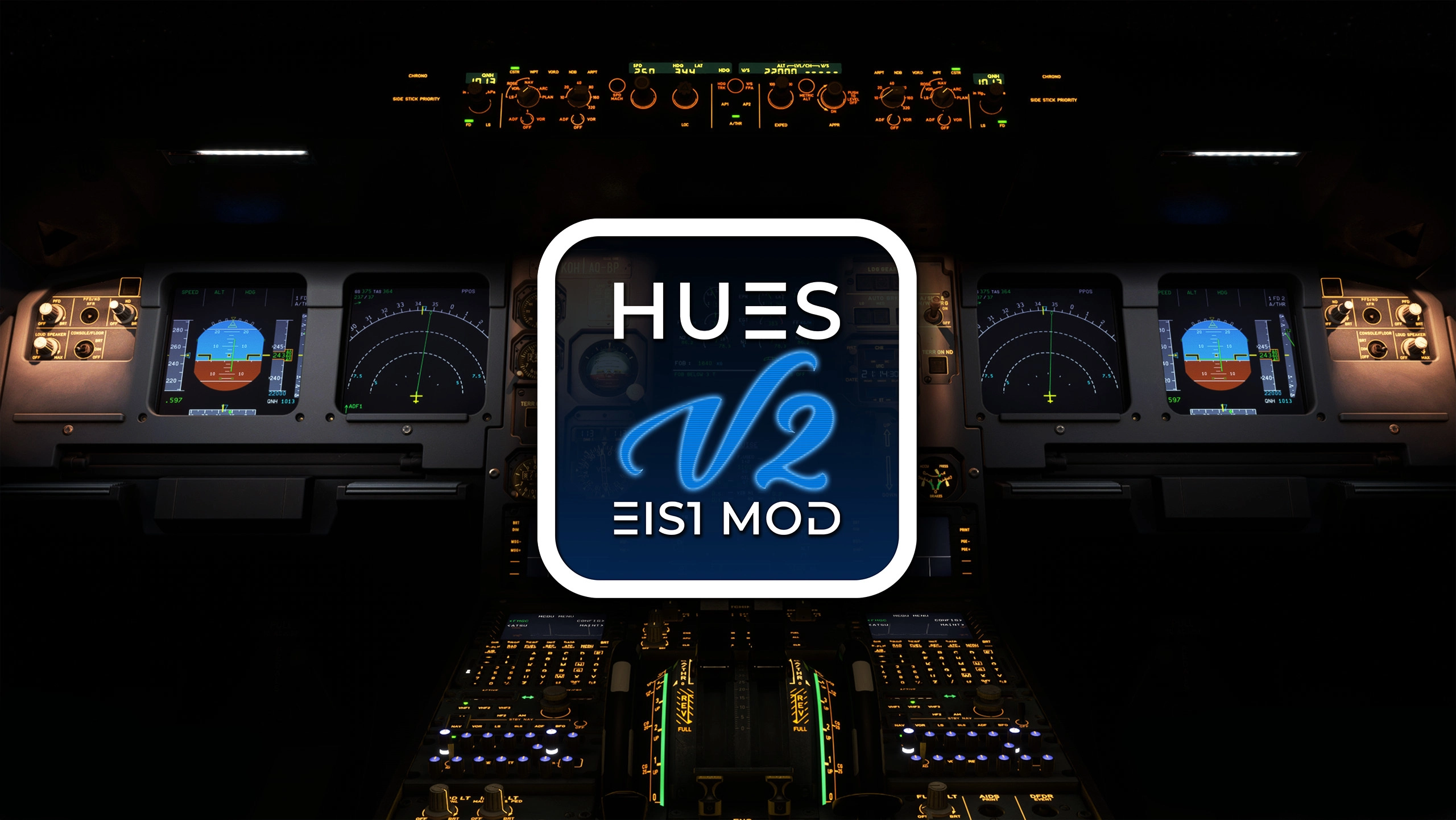 HUES EIS1 V2 CRT Screens for the FenixSim - MSFS Add-on - Flightsim.to