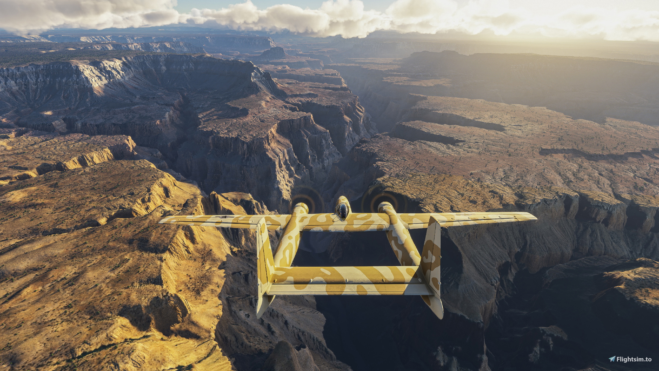 Flying Fries - Hughes XF-11 for Microsoft Flight Simulator | MSFS