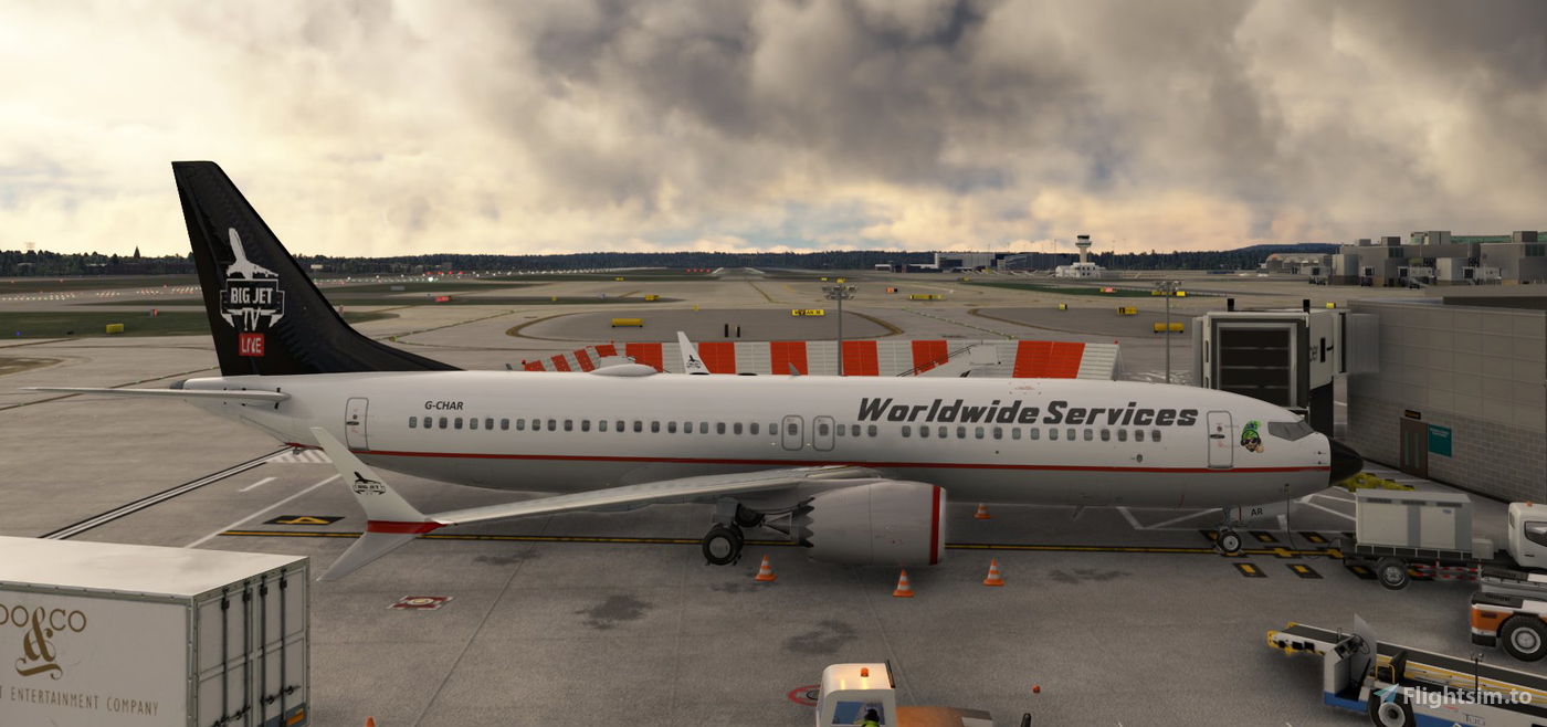 I Fly B737 Max 8 Big Jet TV for Microsoft Flight Simulator | MSFS