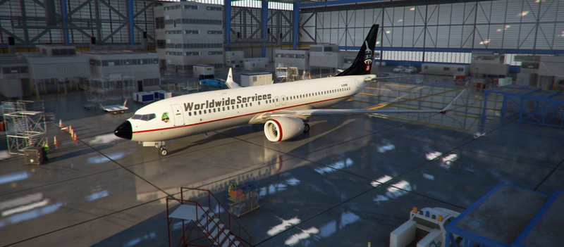 I Fly B737 Max 8 Big Jet TV for Microsoft Flight Simulator | MSFS
