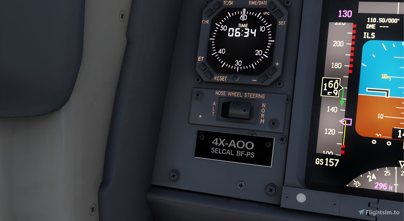 IAI ELTA B737-800 | 4k | 4X-AOO for Microsoft Flight Simulator | MSFS