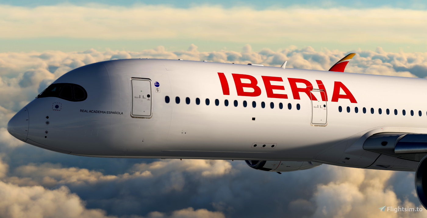 Threads - Iberia | iniBuilds A350-900 | EC-OES | 4K para Microsoft Flight Simulator | MSFS