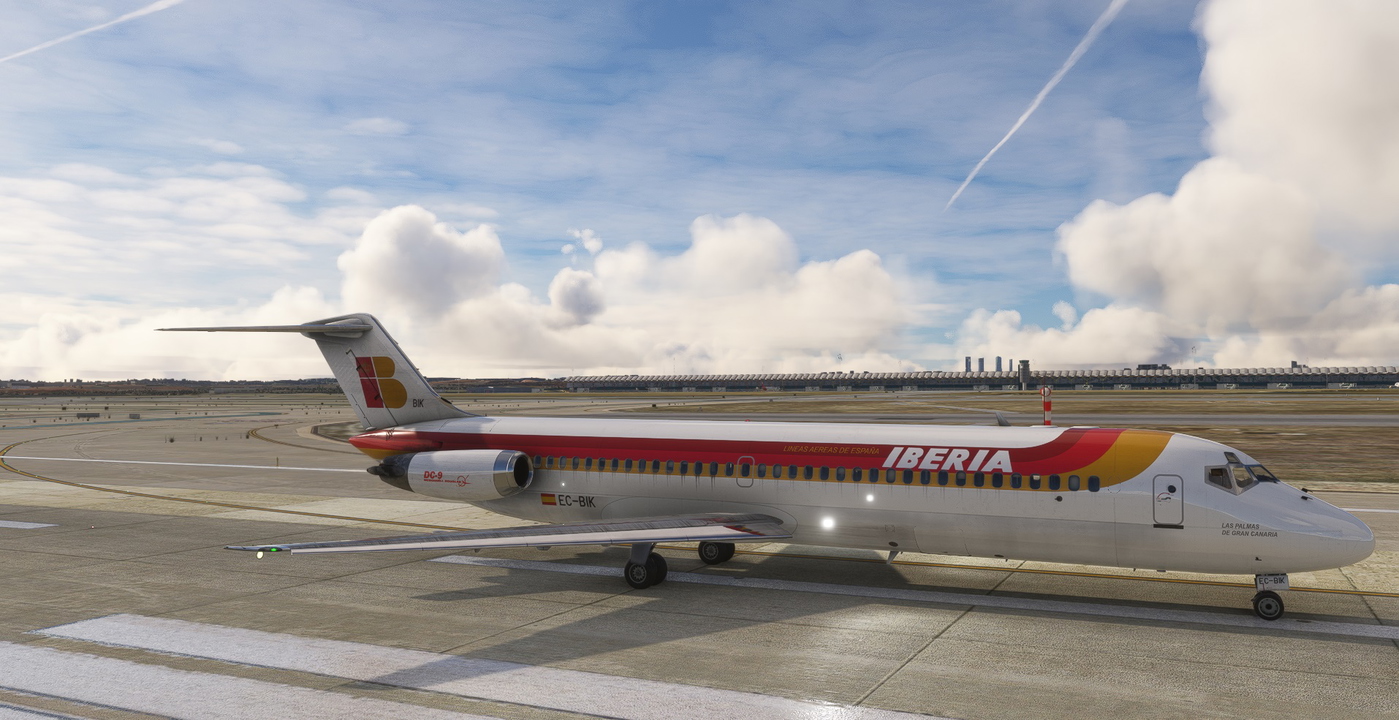Iberia Classic Livery EC-BIK DC9-30 | SKYSIMULATIONS for Microsoft ...