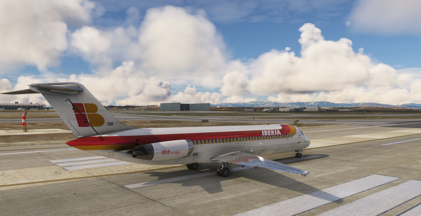 Iberia Classic Livery EC-BIK DC9-30 | SKYSIMULATIONS for Microsoft ...
