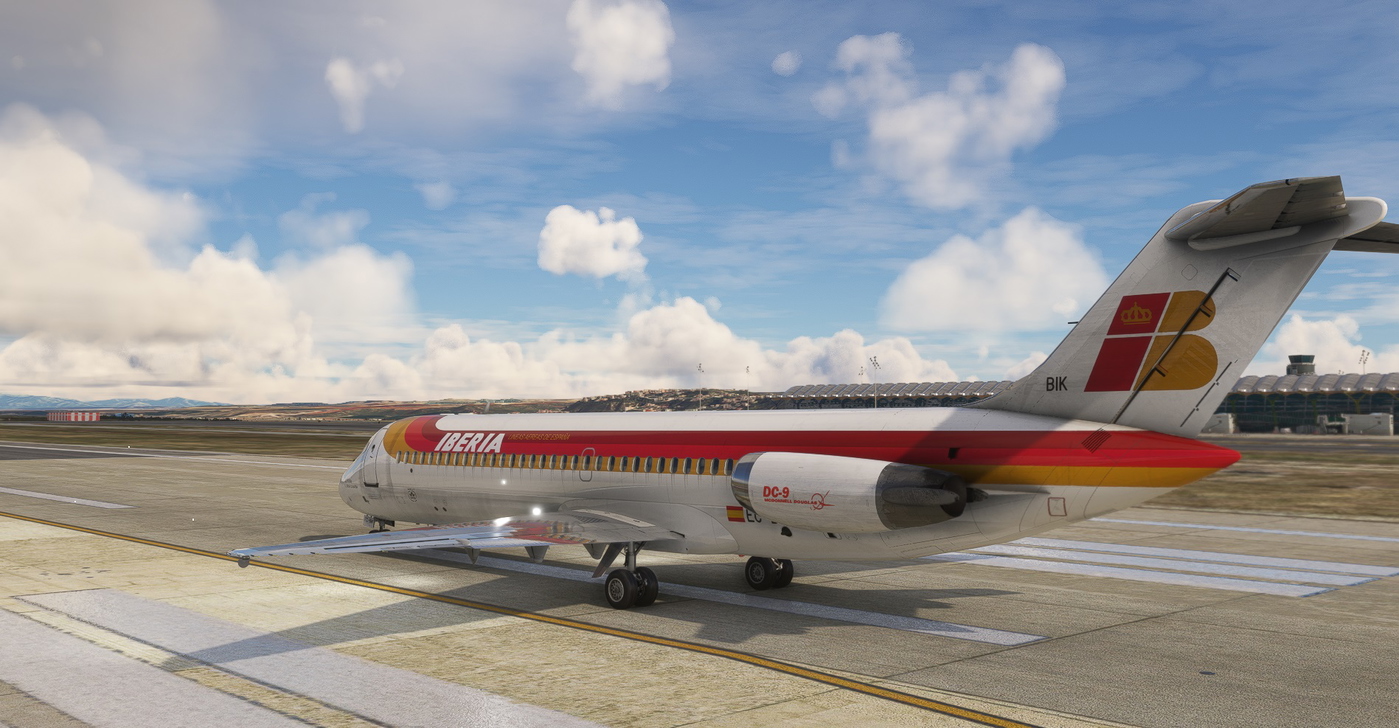 Iberia Classic Livery EC-BIK DC9-30 | SKYSIMULATIONS for Microsoft ...