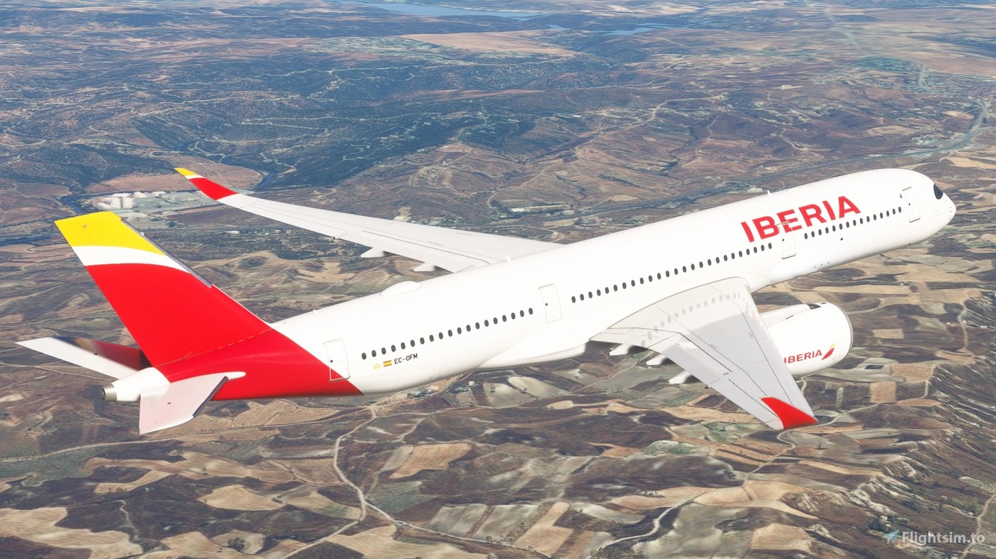 Iberia EC-OFM A350-900 para Microsoft Flight Simulator | MSFS
